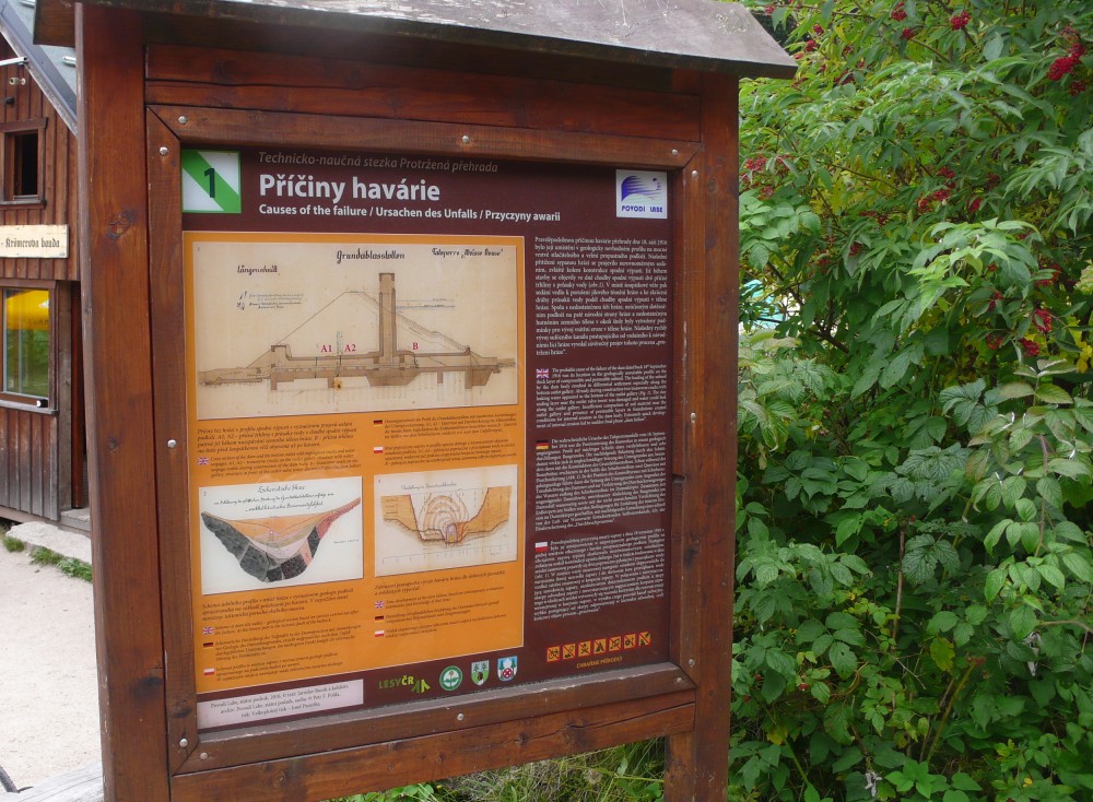 Technicko-naučná stezka Protržená přehrada | Naučné-stezky.cz